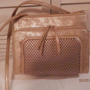 Steven By Steve Madden | Bags | Steven By Steve Madden Metallic Gold ...